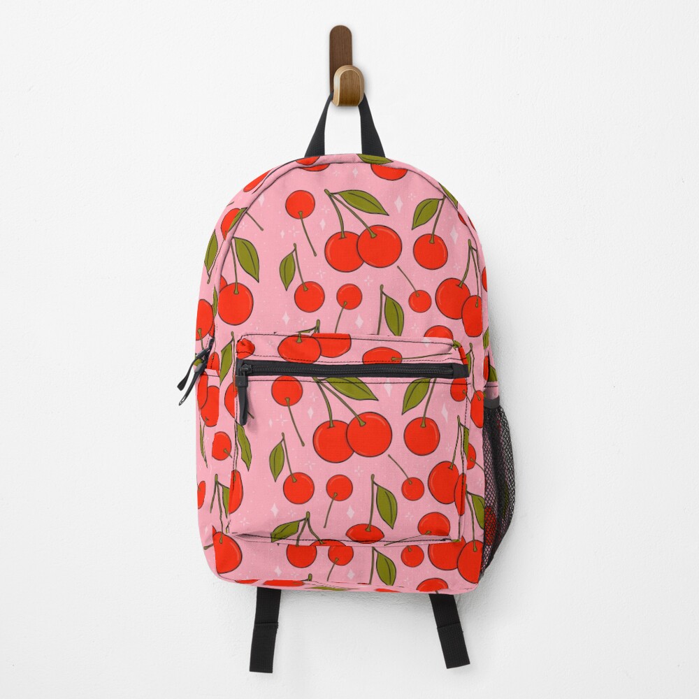 "Cherries on Top" Backpack for Sale by doodlebymeg | Redbubble