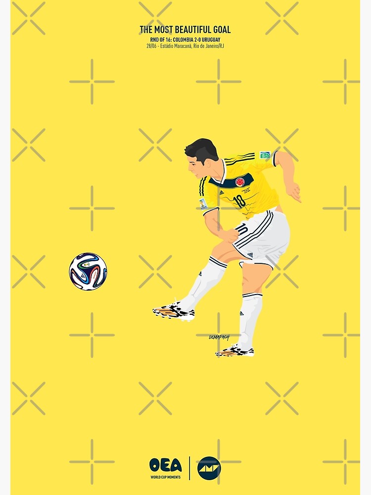 ""The Most Beautiful Goal"" Poster by demapach-arts | Redbubble