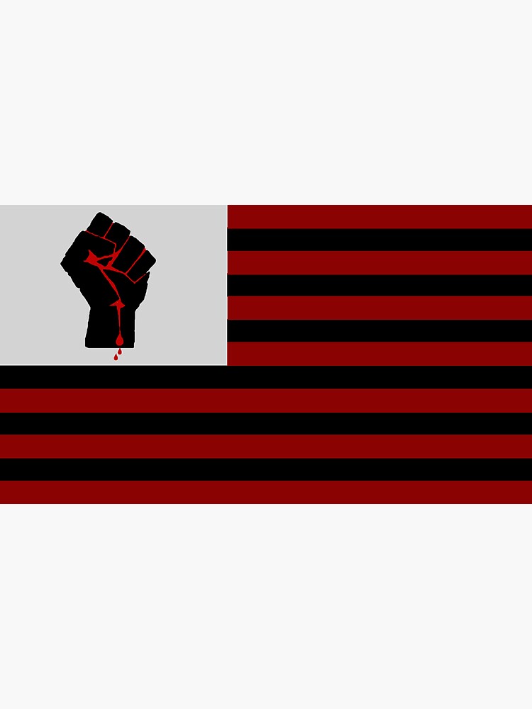 "African American Flag" Sticker for Sale by CrimsonSkorpio | Redbubble