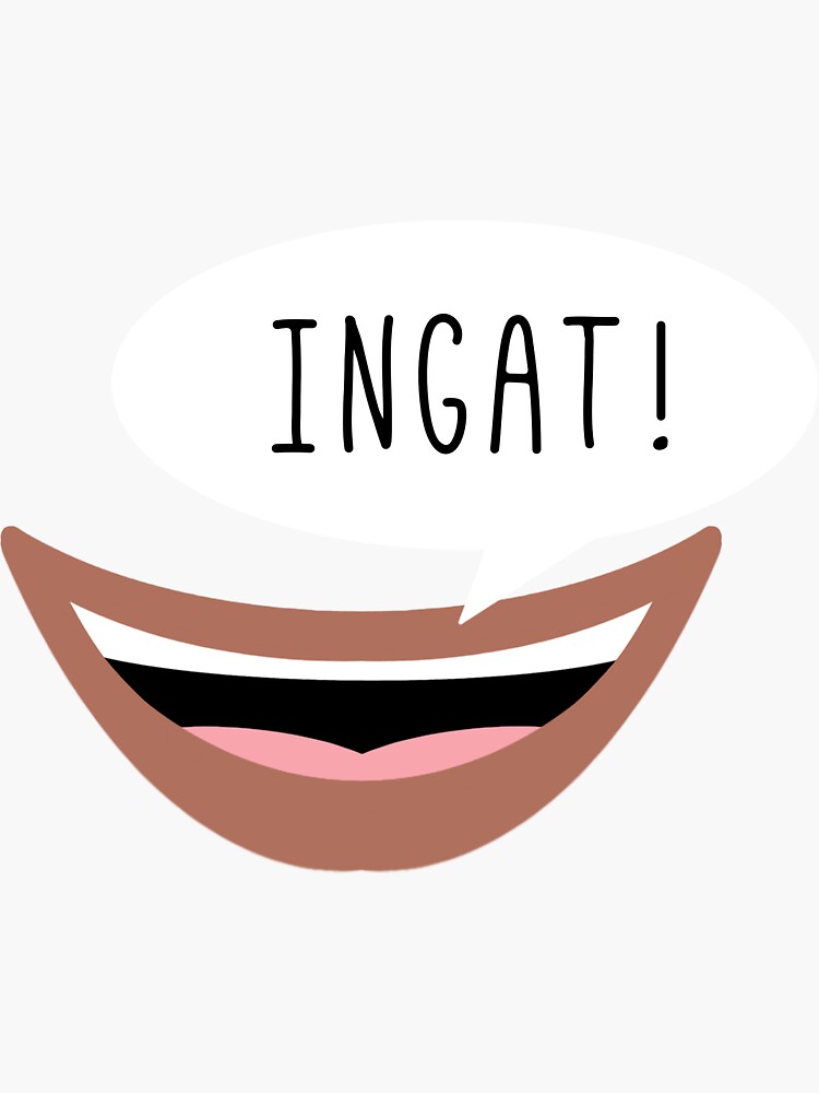 "Ingat!: “Take Care!” in Filipino" Sticker for Sale by papemelroti ...