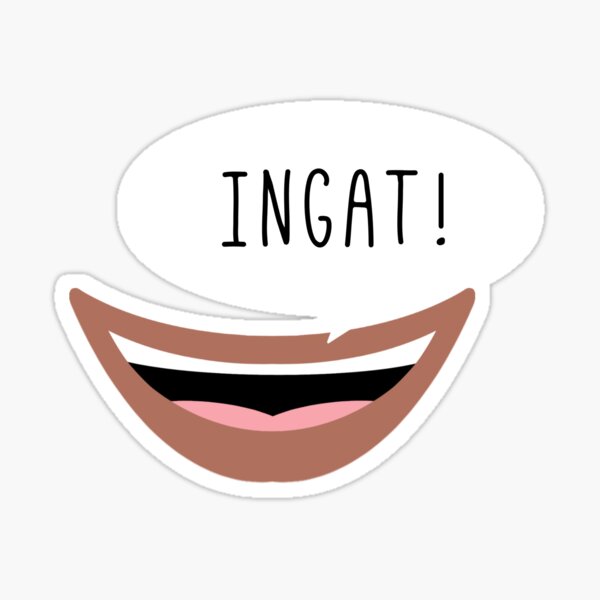 "Ingat!: “Take Care!” in Filipino" Sticker for Sale by papemelroti ...