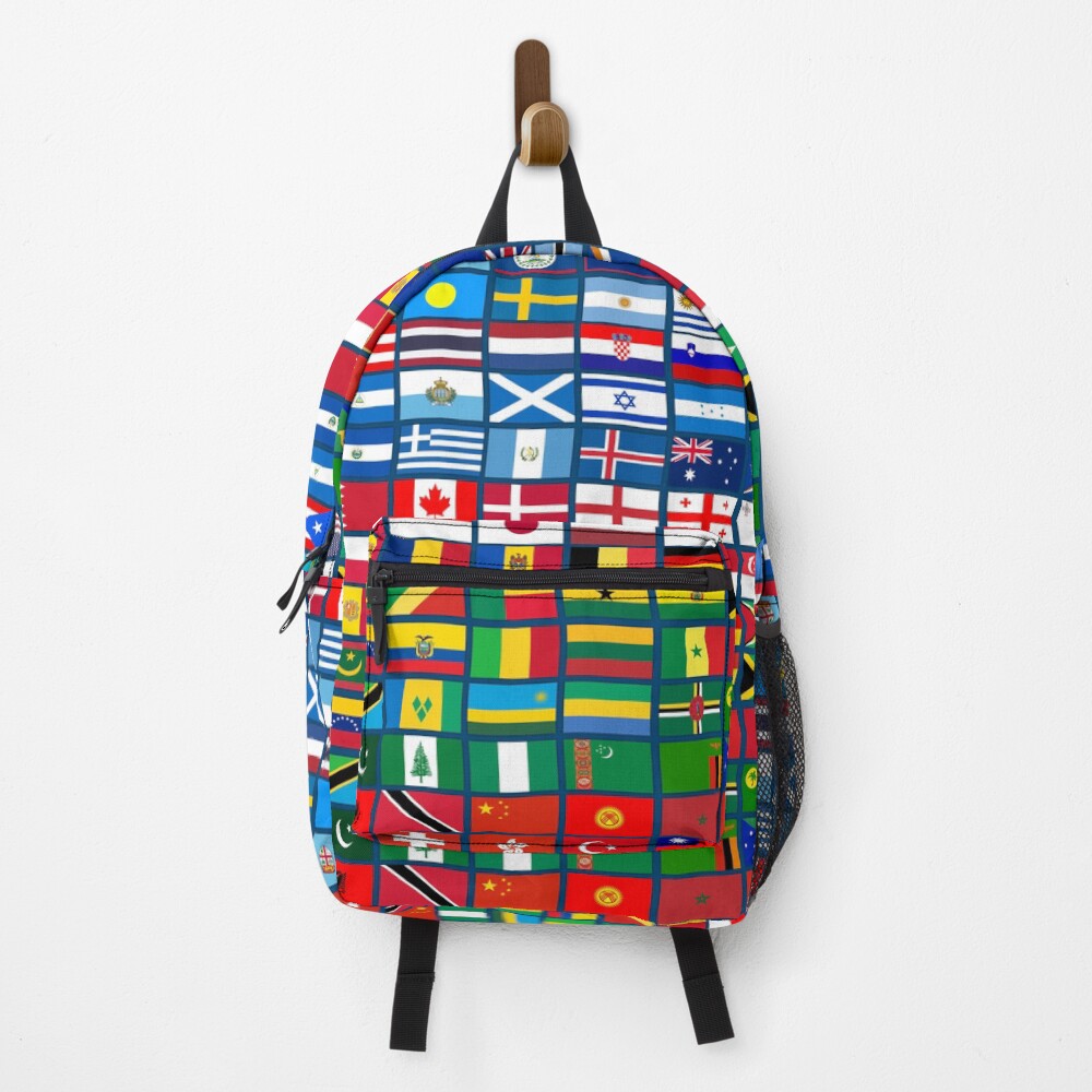Flags of the Countries of the World, International Gift | Backpack sold ...