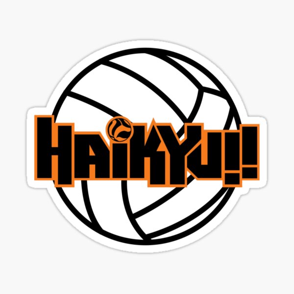 "Haikyu!! volleyball" Sticker by heeafun | Redbubble