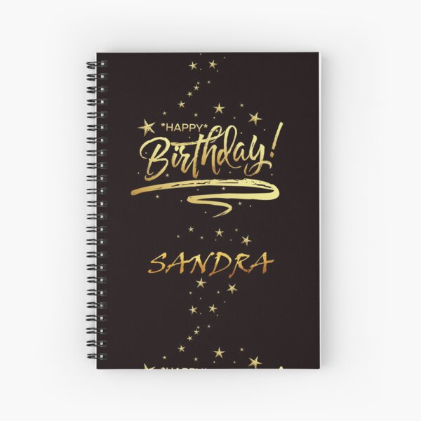 "HAPPY BIRTHDAY SANDRA : Unique & Special Gift that Customs on your ...