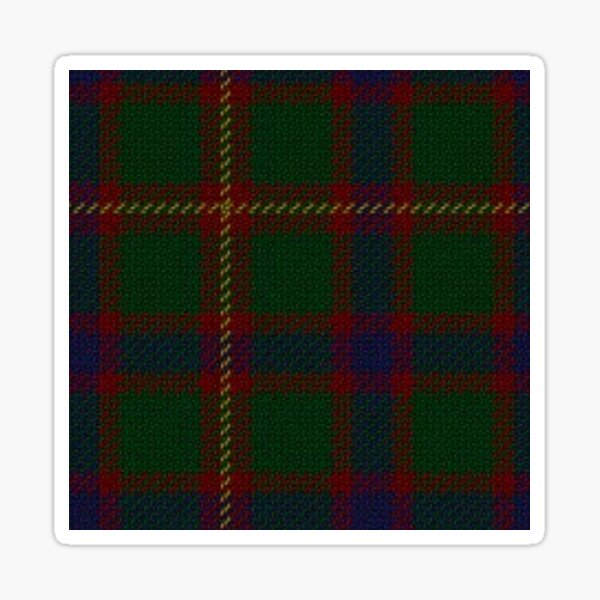 "Clan Hall Tartan " Sticker for Sale by ljrigby | Redbubble