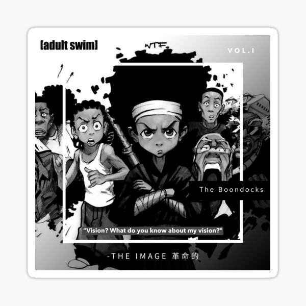 "The Boondocks" Sticker for Sale by avengerswalker | Redbubble
