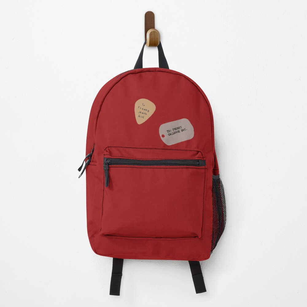 "freaky math girl/freaky callback boy SET" Sticker for Sale by ...