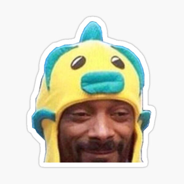 "Fish Hat Meme" Sticker for Sale by kathleen-step | Redbubble