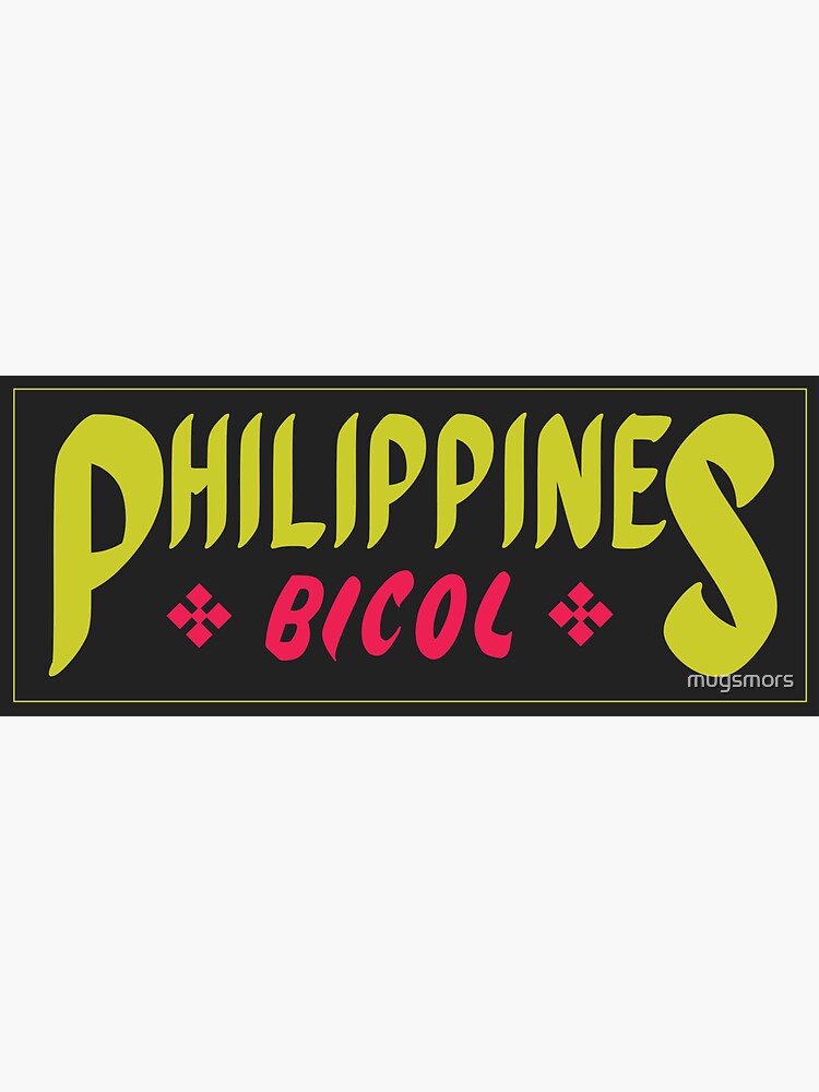 "Philippine Jeepney - Bicol" Sticker for Sale by mugsmors | Redbubble