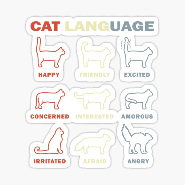 "Cat Tail" Sticker for Sale by Merchment | Redbubble