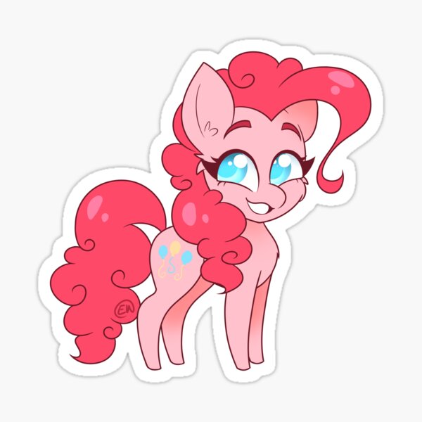 "MLP- Pinkie Pie" Sticker by ErkyHero23 | Redbubble