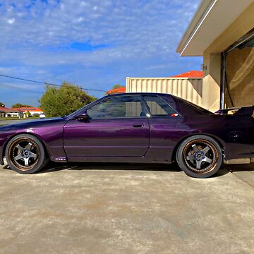 "Midnight Purple R32 GTR 1994" iPad Case & Skin for Sale by Himalayaboi ...