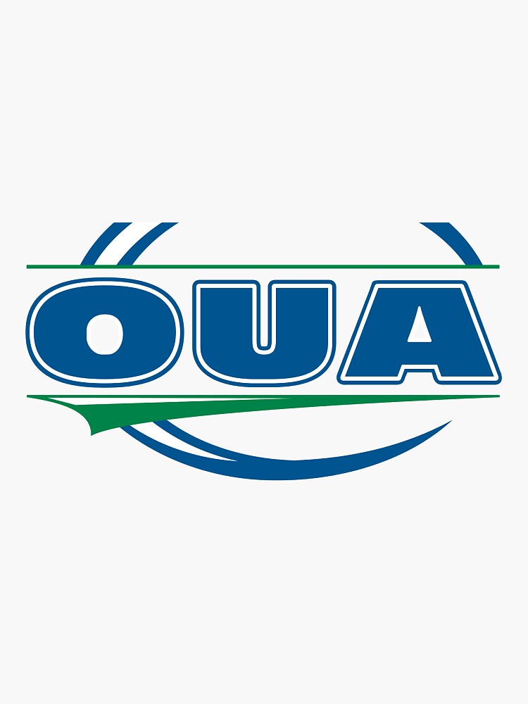 "OUA Sports Logo Sticker" Sticker by wuerthamanda | Redbubble