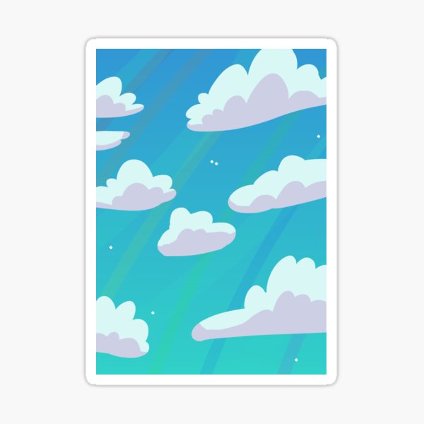 "cloudy day" Sticker for Sale by s4ns1cal | Redbubble