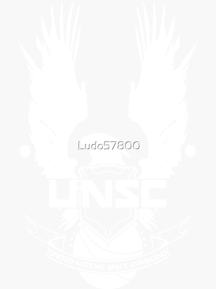 "Halo Unsc" Sticker for Sale by Ludo57800 | Redbubble