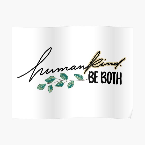 "humankind" Poster by emmirice | Redbubble