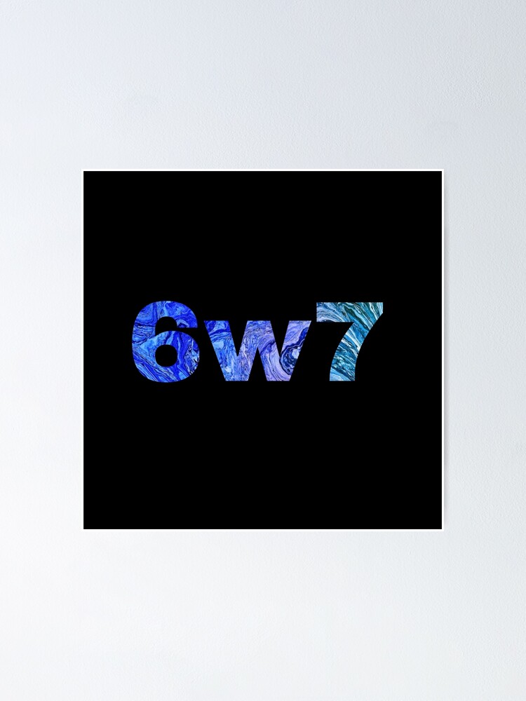 "6W7 ENNEAGRAM PERSONALITY TYPE GRAPHIC" Poster by heyjessicaho | Redbubble