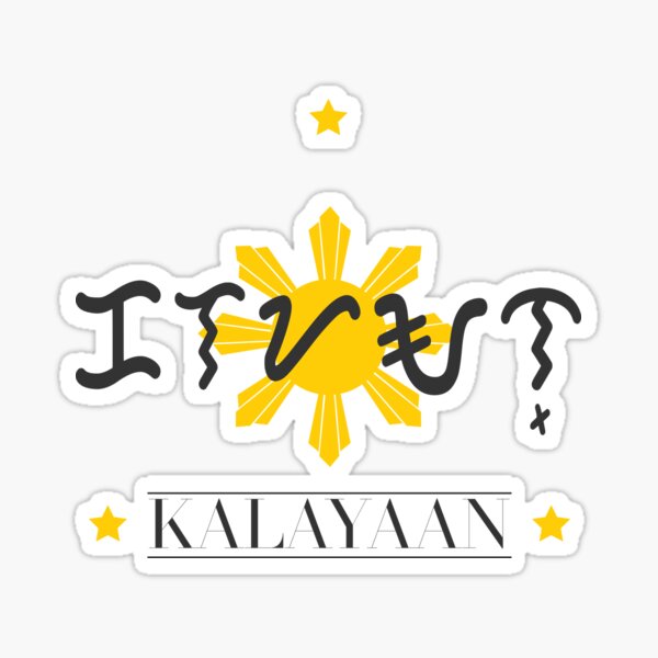 "Philippine Baybayin - Kalayaan" Sticker for Sale by mugsmors | Redbubble