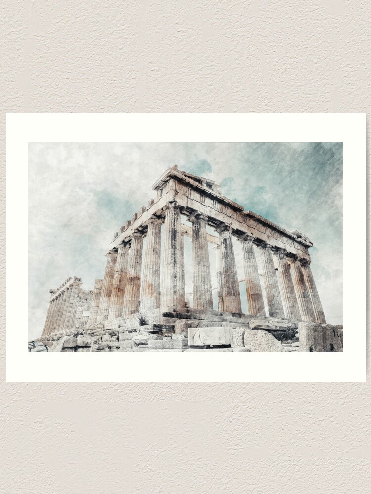 "Parthenon" Art Print for Sale by Underdott | Redbubble