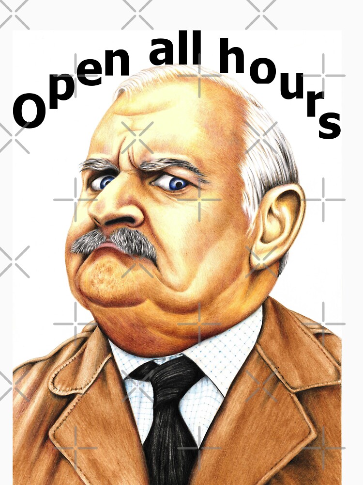 "Open all hours - Ronnie Barker plays Arkwright" T-shirt for Sale by ...