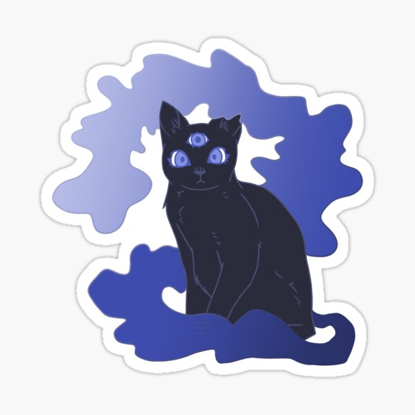 "smoke magic cat" Sticker for Sale by taylsbucko | Redbubble