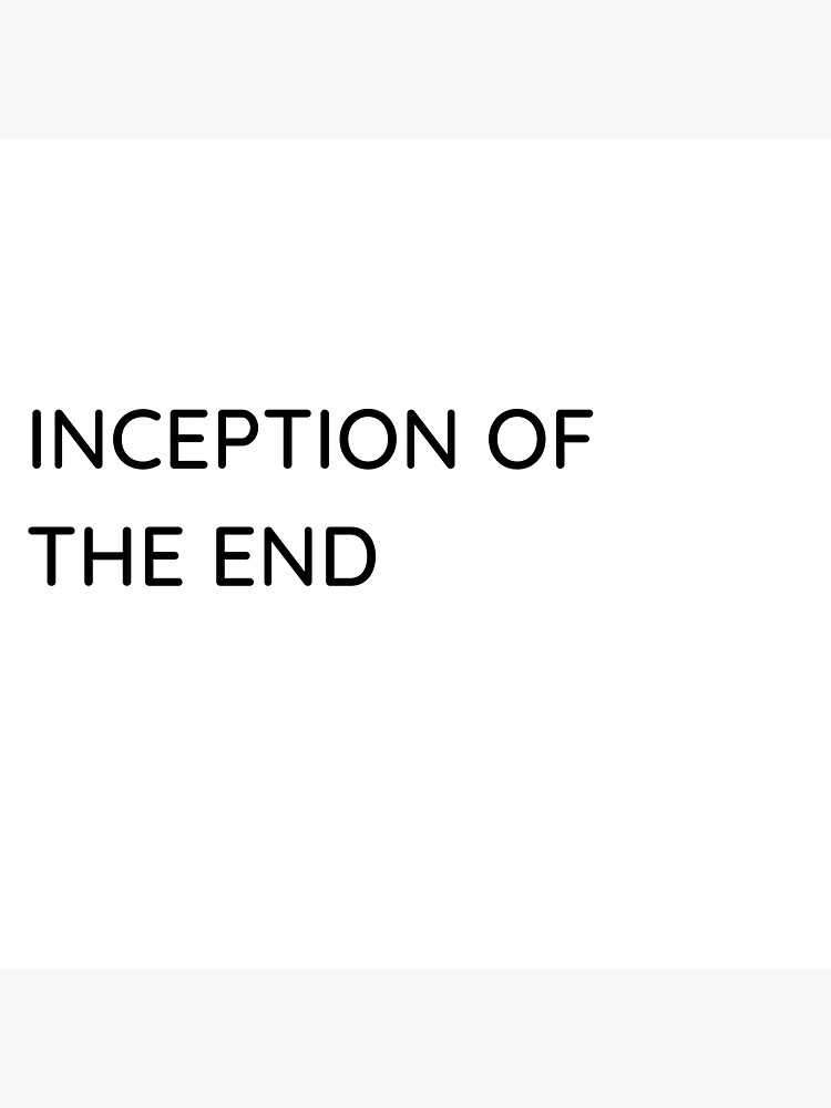 "Inception" Sticker by sanidhy | Redbubble