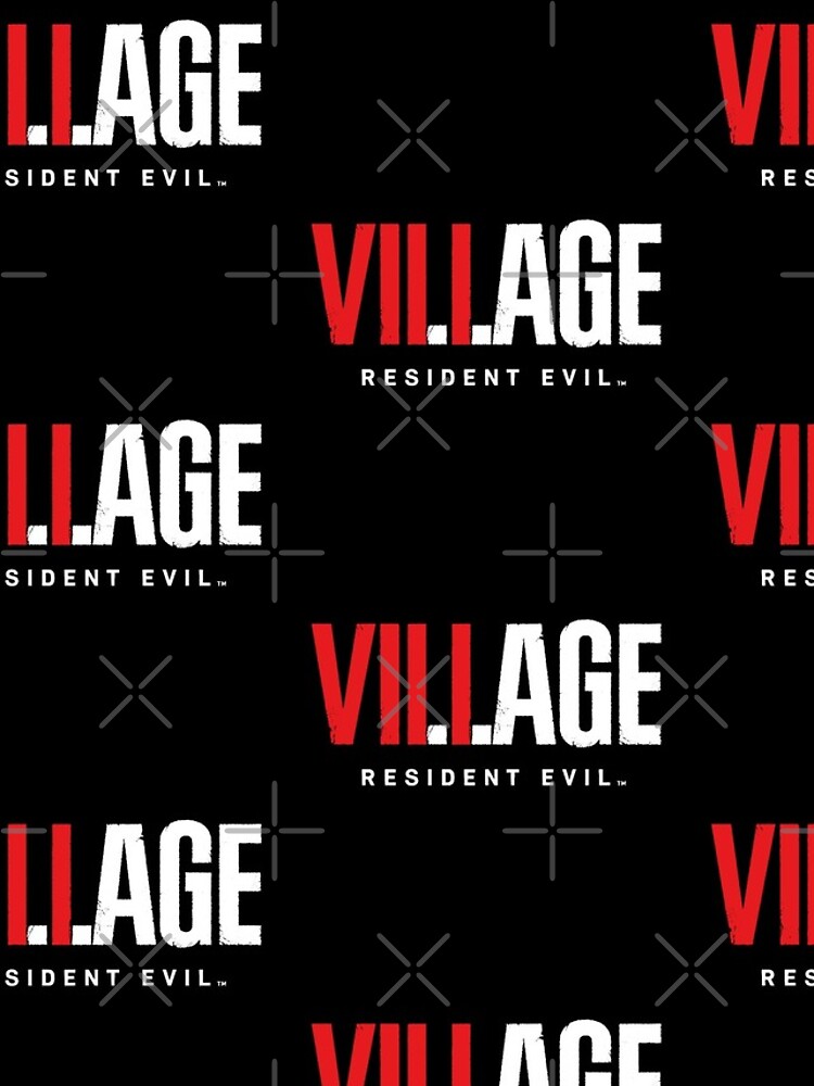 "Resident Evil 8 Village Text Logo" iPhone Case for Sale by ...