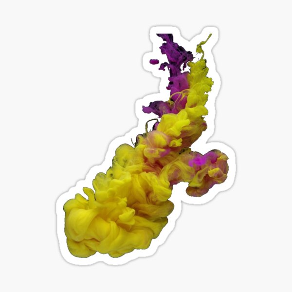 "Colorful Smoke" Sticker by mahendrasingh90 | Redbubble