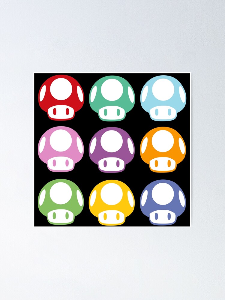 "1UP Rainbow Full Color" Poster by julienmaos | Redbubble