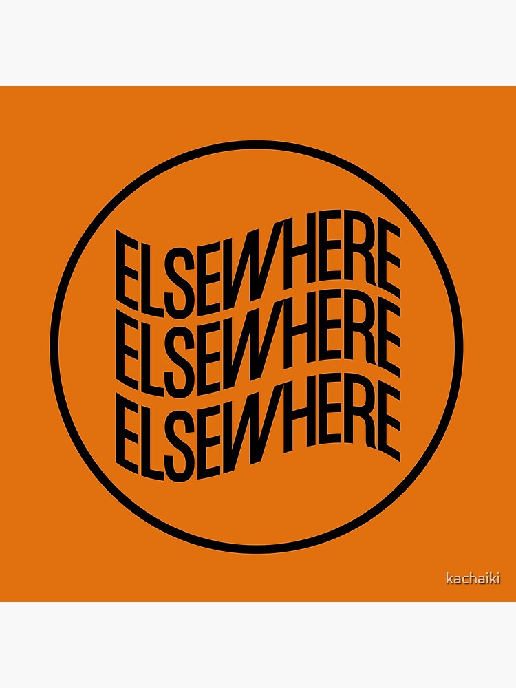 "Aesthetic Elsewhere Art" Poster by kachaiki | Redbubble