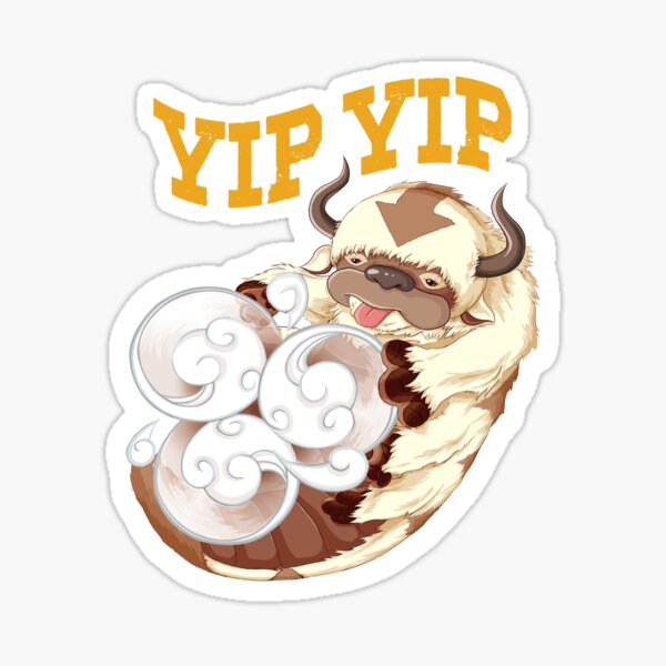 "appa and momo yip yip sticker" Sticker for Sale by PrinceNielsen | Redbubble