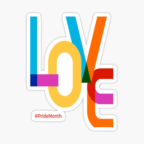 "Pride month" Sticker by ON-IT247 | Redbubble