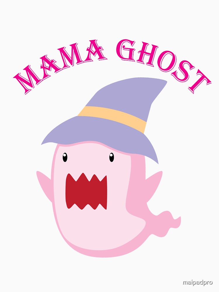 "Cute MAMA Ghost, Ghost family design. Gift for mohter." Essential T ...