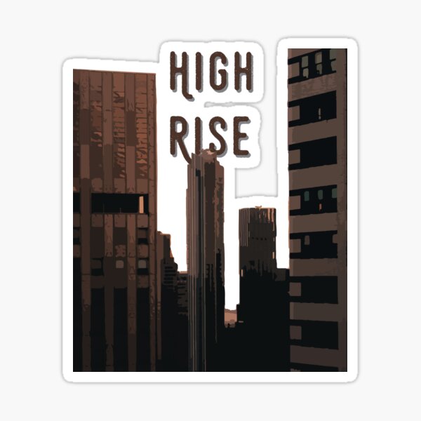 "High Rise Urban Skyscrapers" Sticker for Sale by Graphicinventor ...