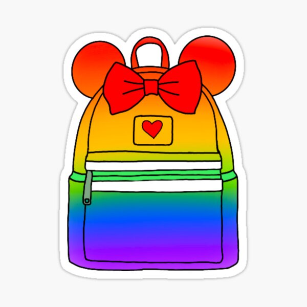 "Mouse bag" Sticker by enchantededits | Redbubble