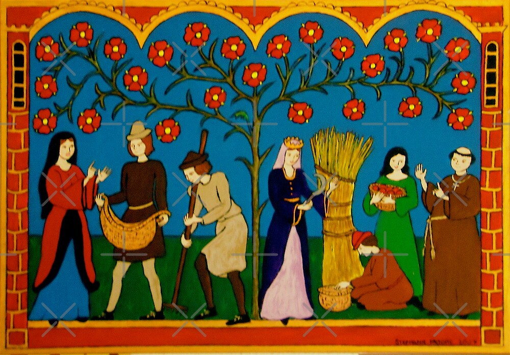 "Medieval Harvest" by Shulie1 | Redbubble