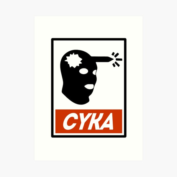 "Cyka (CSGO)" Art Print by JohnMacKDesigns | Redbubble