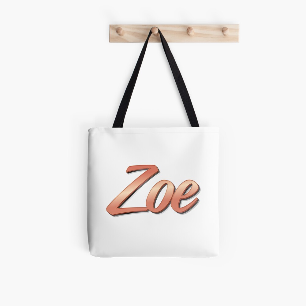 "Zoe Zoey Name " Sticker for Sale by ProjectX23 | Redbubble