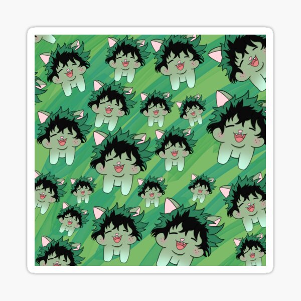 "My hero academia Deku- bnha" Sticker for Sale by JoIllustrates17 ...