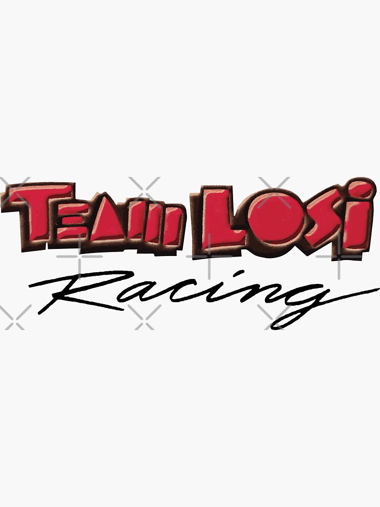 "Team Losi Racing (Colour)" Sticker for Sale by enrique-ruckus | Redbubble