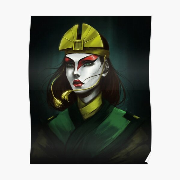 "Kyoshi (Avatar)" Poster for Sale by Ghostach | Redbubble