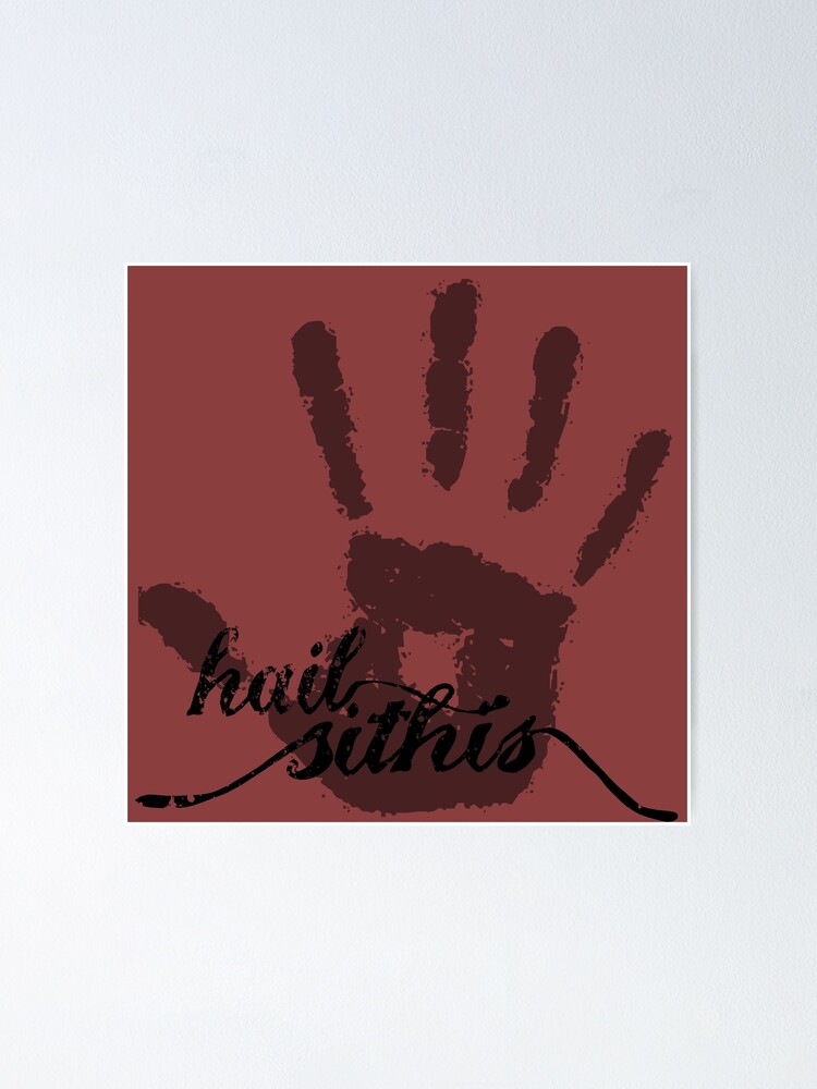 "Dark Brotherhood - Hail Sithis!" Poster by tysmiha | Redbubble