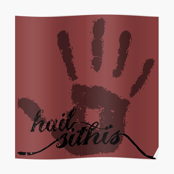 "Dark Brotherhood - Hail Sithis!" Poster by tysmiha | Redbubble