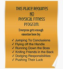 Funny Workplace Posters | Redbubble