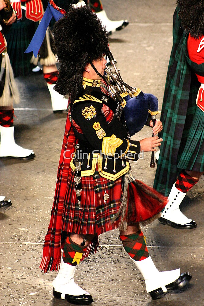 "Pipe Major - Royal Scots Dragoon Guards (Carabiniers and Greys)" by ...