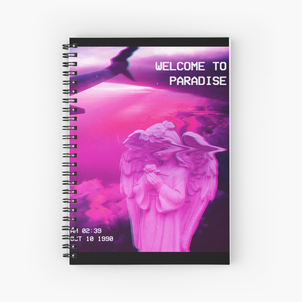 "Aesthetic Vaporwave Angel Statue. Welcome to Paradise Meme design ...