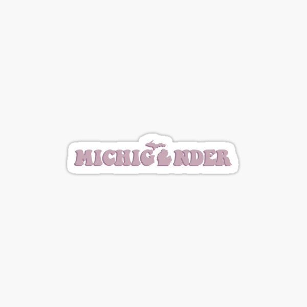 Michigander Stickers | Redbubble