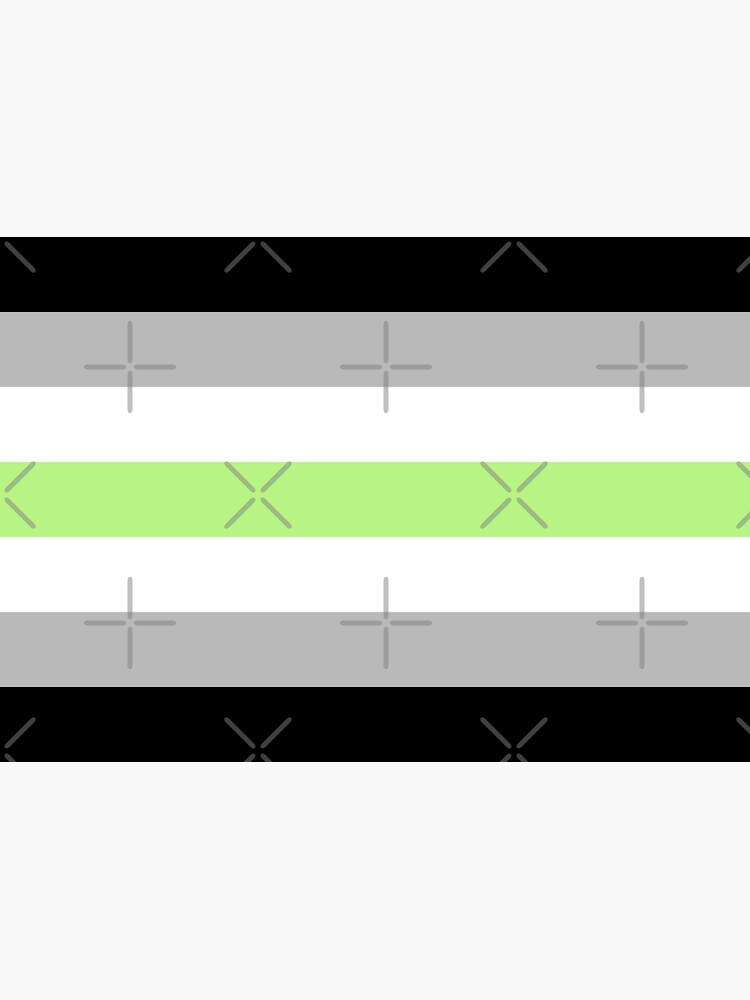 "Agender Pride Flag" Sticker by Leyzel | Redbubble