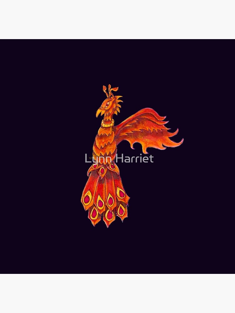 "The Phoenix" Pin by lynnhsim | Redbubble