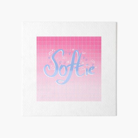 "Pastel Softie" Art Board Print for Sale by JoIllustrates17 | Redbubble